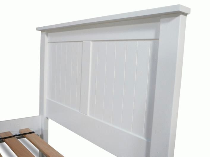 Lilydale White King Single Bed Living Elements