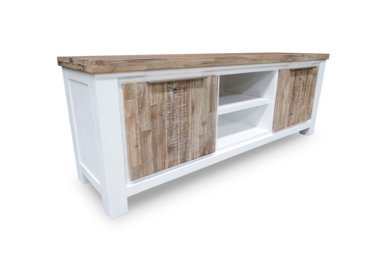 Hamptons Coastal Timber 1760 TV Unit