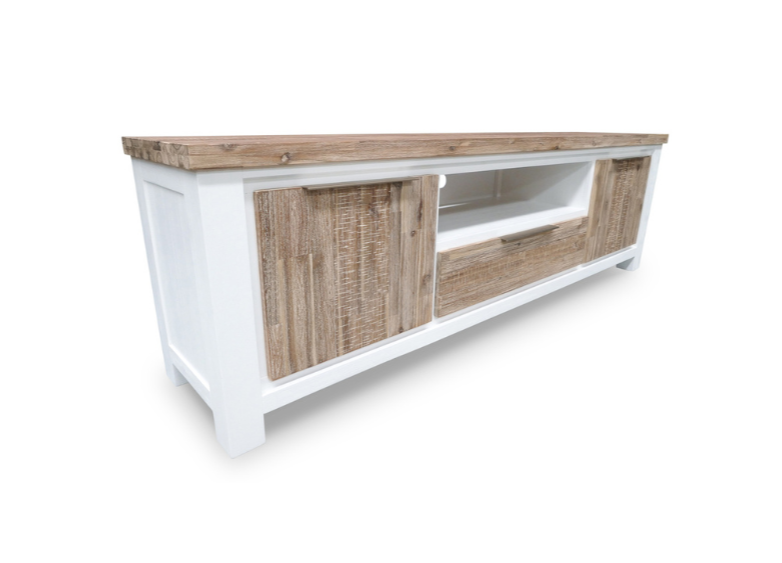 Hamptons Coastal Timber 2100 TV Unit