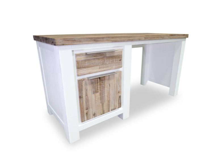 Hamptons Coastal Timber Student Desk