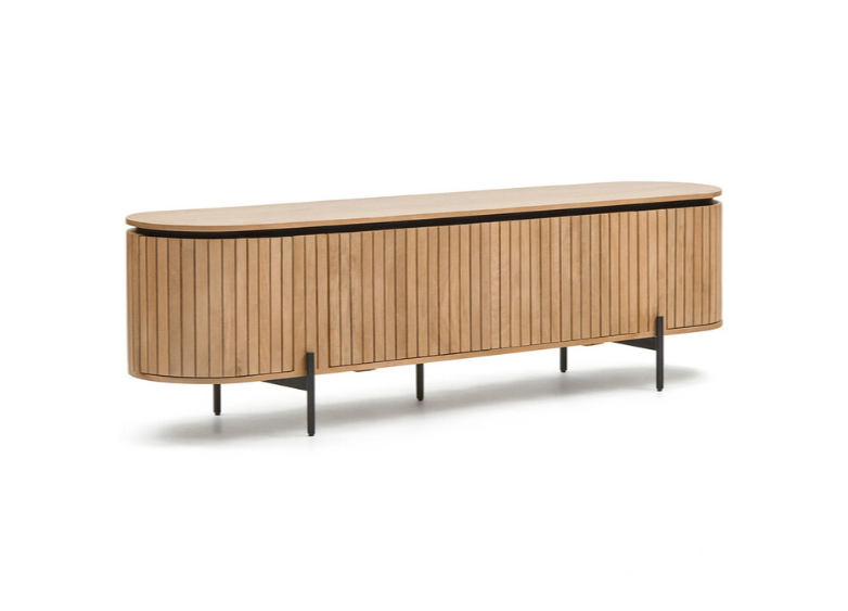 Lucile Mango Wood 2000 TV Entertainment Unit
