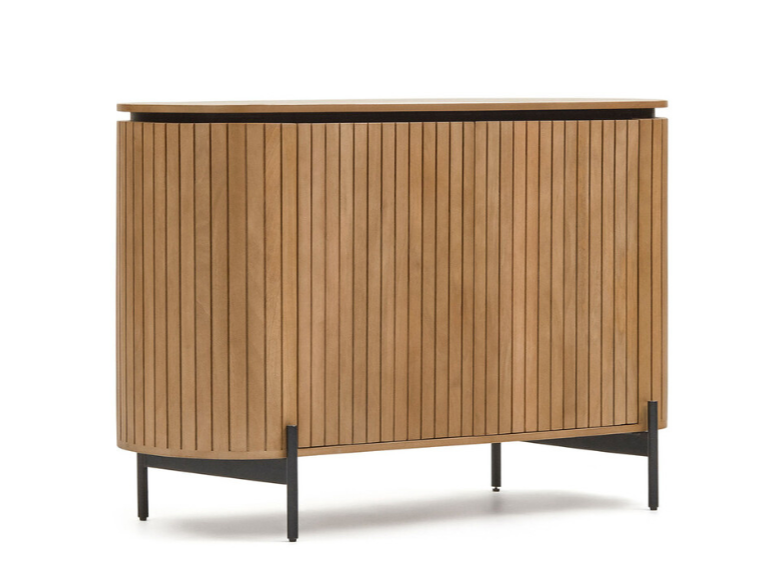 Lucile Mango Wood 2 Door 1200 Sideboard Bar Cabinet
