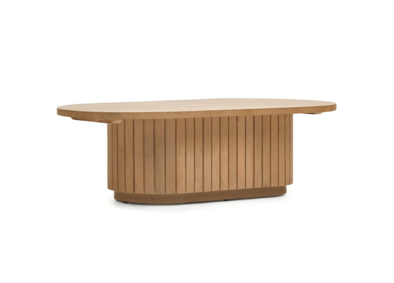 Lucile Mango Wood 1200 Pedestal Coffee Table