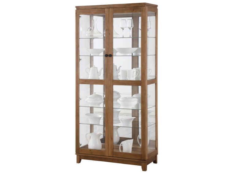 Highgate Hardwood Display Cabinet - Display Cabinets