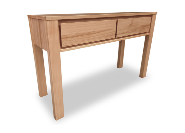 Grove Australian Hardwood 2 Drawer Hall Console Table